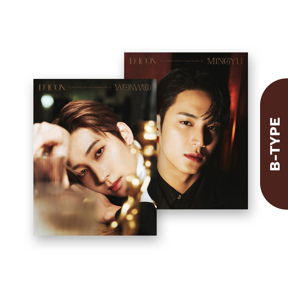 Wonwoo & Mingyu - DICON VOLUME N°26: White Midnight (B-Type) – CNA K-Pop