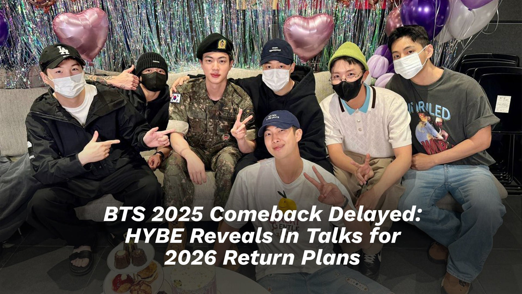 BTS 2025 Comeback Delayed: HYBE Reveals In Talks for 2026 Return Plans – CNA K-Pop