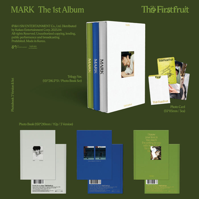 MARK - The Firstfruit (Photobook Version) 1st Full Album – CNA K-Pop